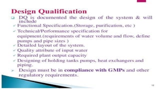 Water system (validation) | PPT