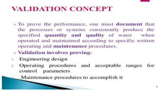 Water system (validation) | PPT