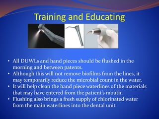 Dental water line system WDS | PPTX