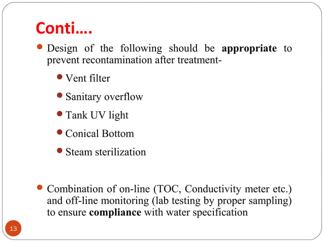 Water system validation | PPT