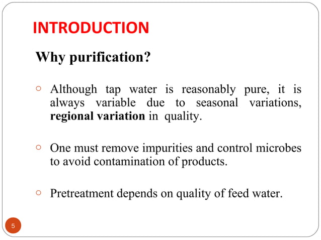 Water system validation | PPT