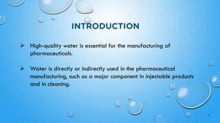 Water system validation. | PDF