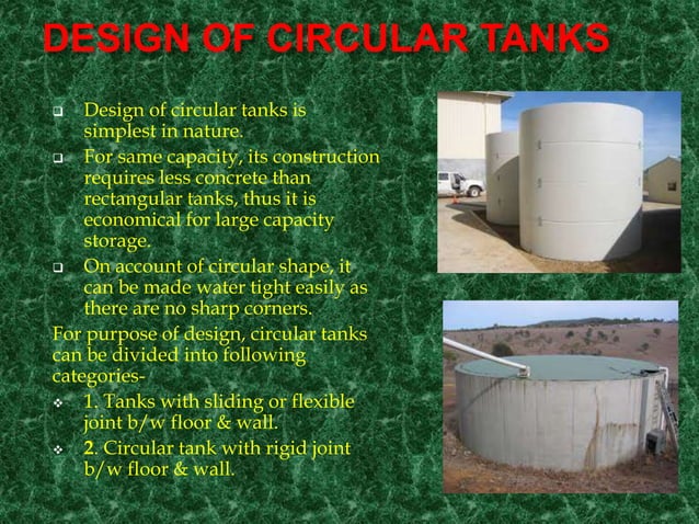 Watertank | PPTX | Civil Engineering Industry | Industries