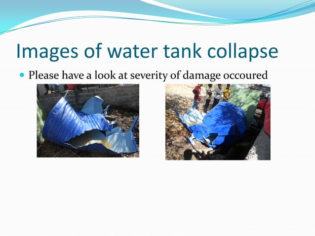 Water tank collapse findings | PDF | Civil Engineering Industry ...