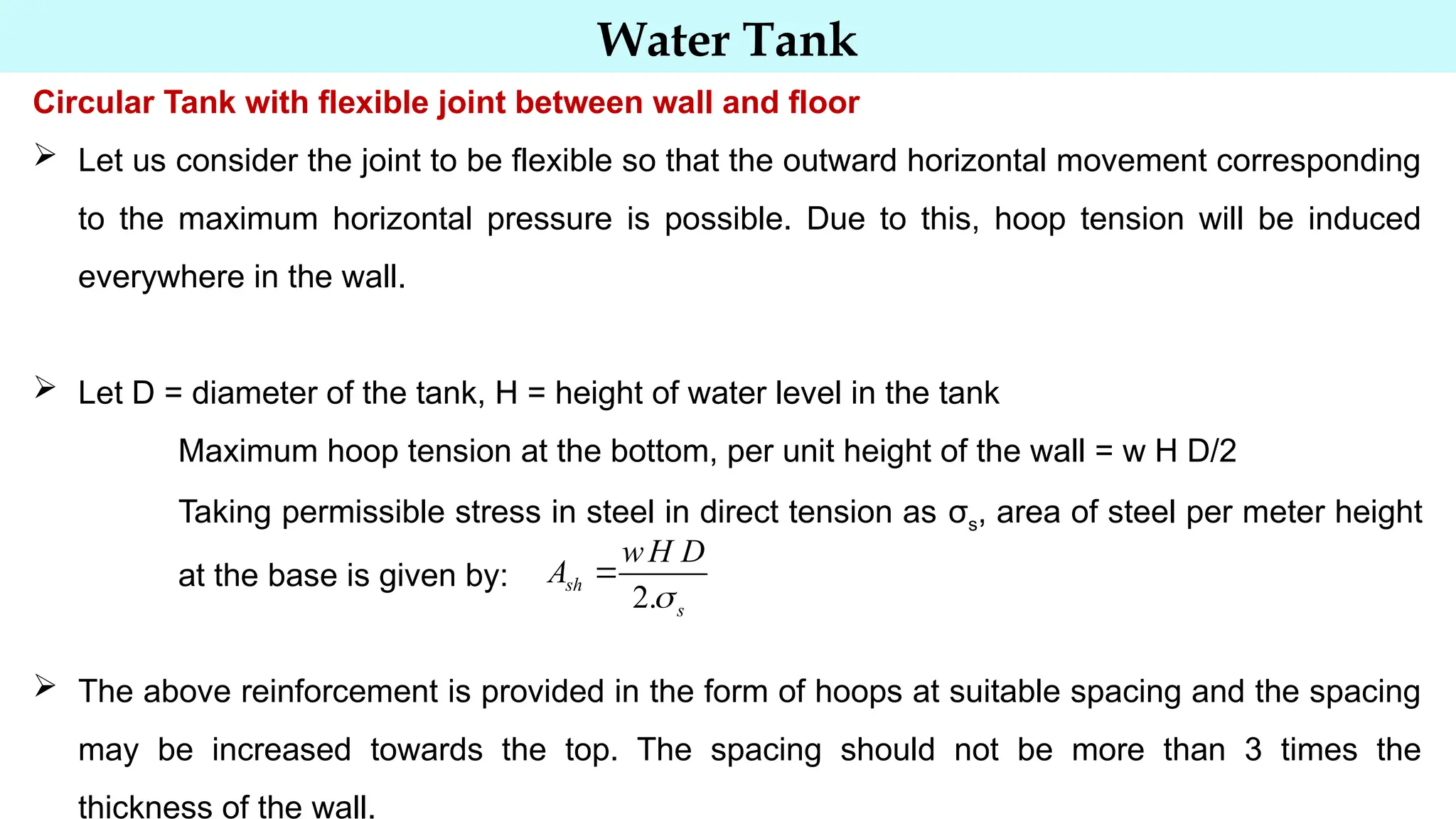 Water Tank Design civil engineering.pptx