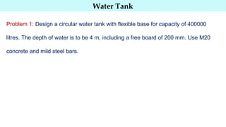 Water Tank Design civil engineering.pptx