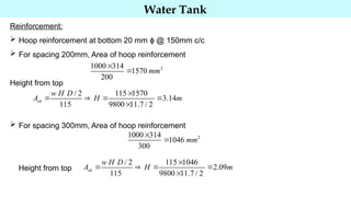 Water Tank Design civil engineering.pptx