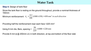 Water Tank Design civil engineering.pptx