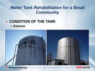 Water Tank Rehabilitation For A Small Community | PPT