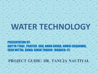 Water technology | PPTX