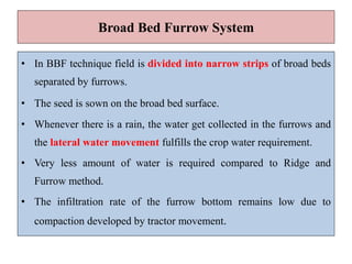 Advanced irrigation techomolgies techonolgies | PPTX