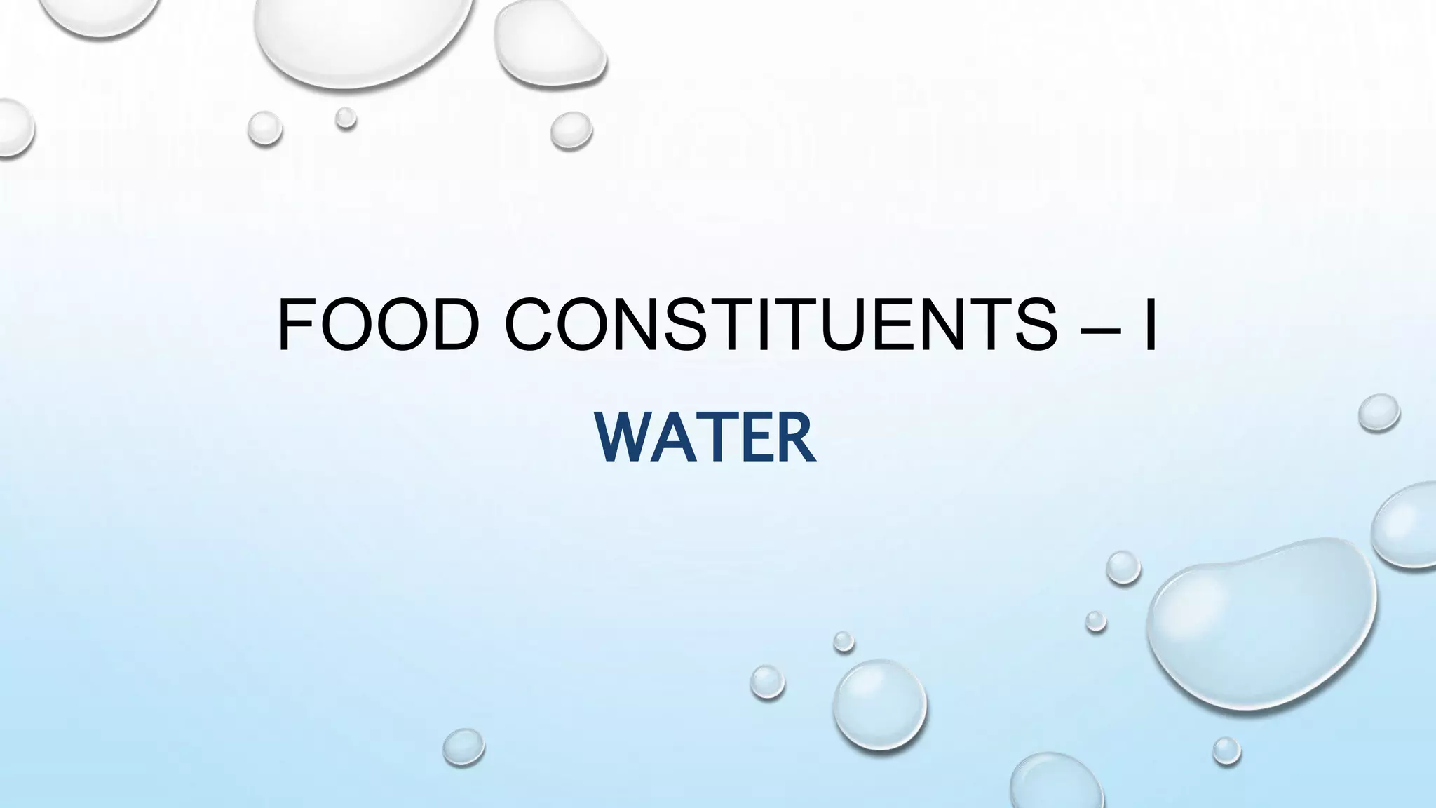 Water (theory) | PPTX