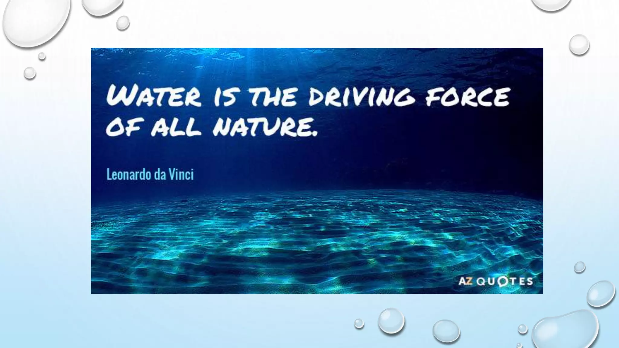Water (theory) | PPTX