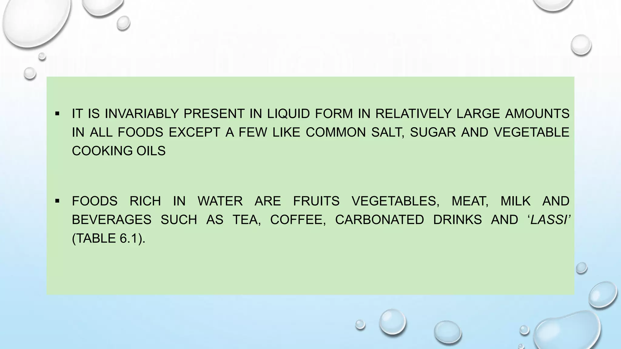 Water (theory) | PPTX