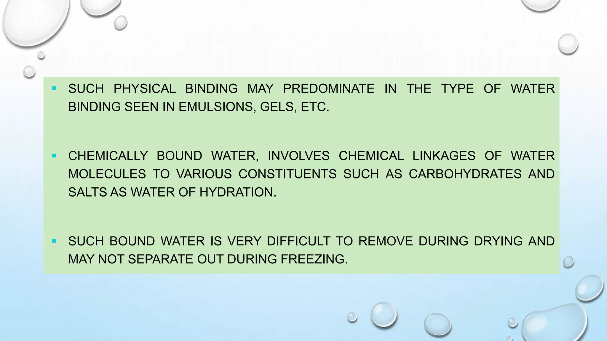Water (theory) | PPTX
