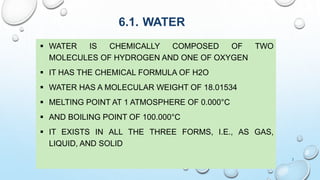 Water (theory) | PPTX