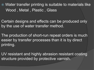 Water transfer printing... | PPTX