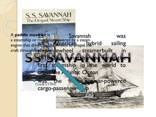 Past Water Transportation | PPT