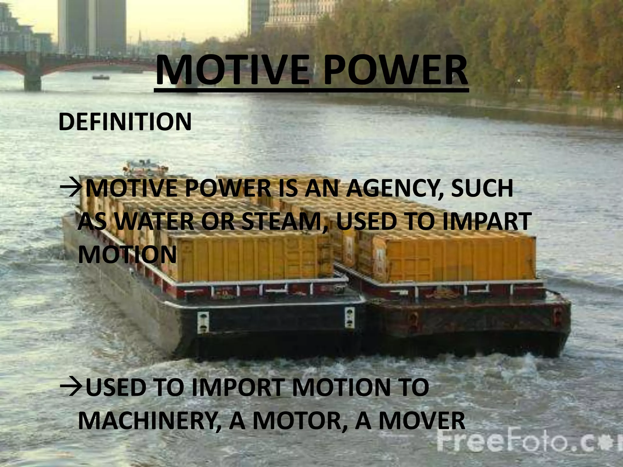 Water transportation | PPTX