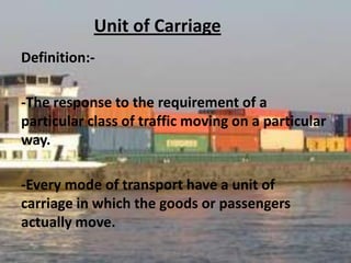 Water transportation | PPTX