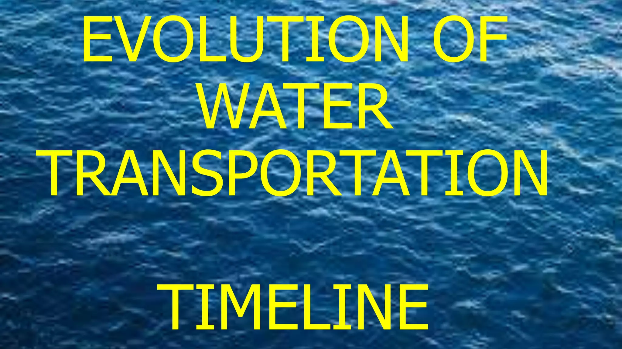 WATER TRANSPORTATION.pptx