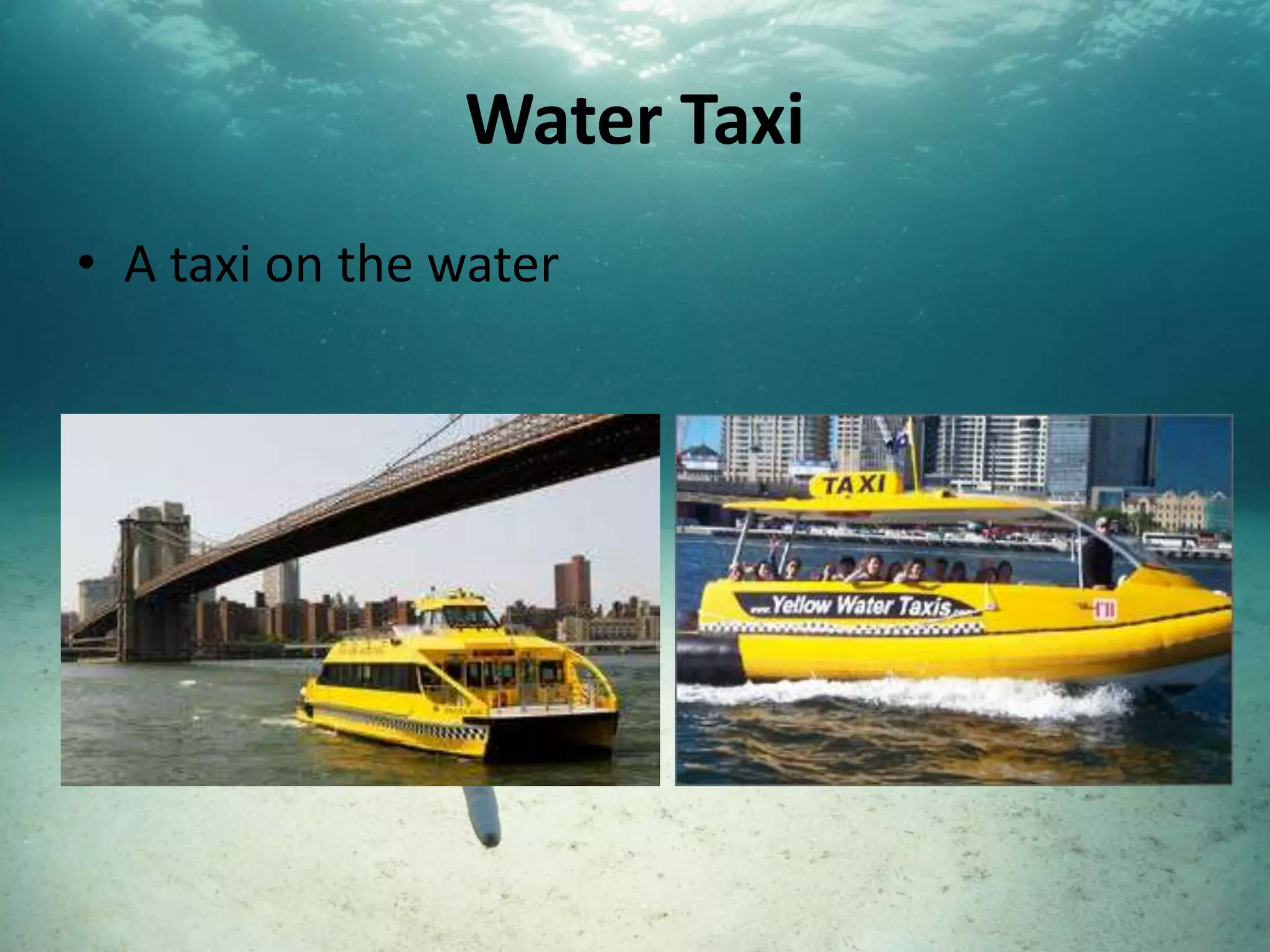 Water transport from isaac fung | PPTX