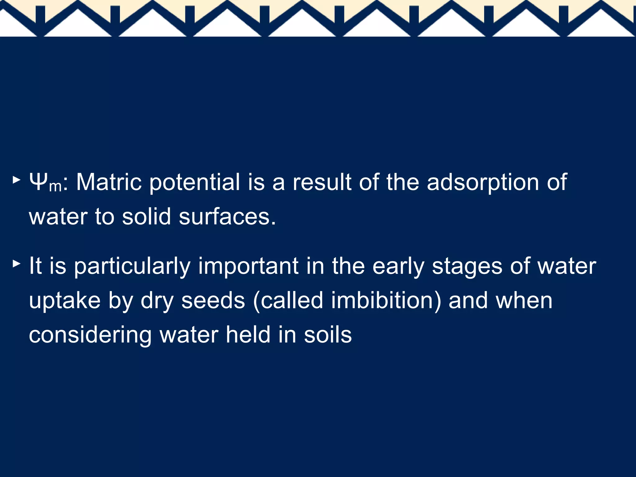Water transport processes | PPTX