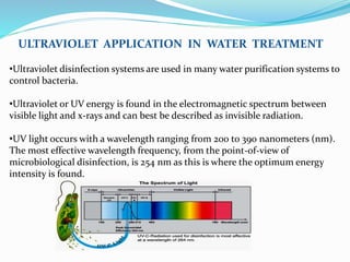 Water treatment-WATER TREATMENT PROCESS-OZONISATION AND UV APPLICATION ...