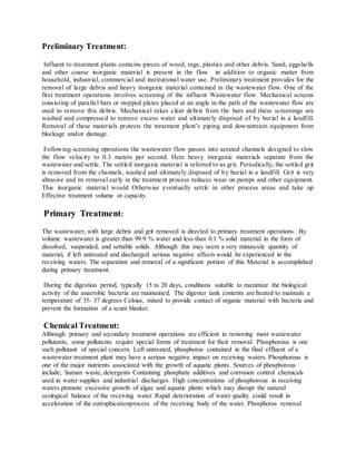 Water treatment | DOCX