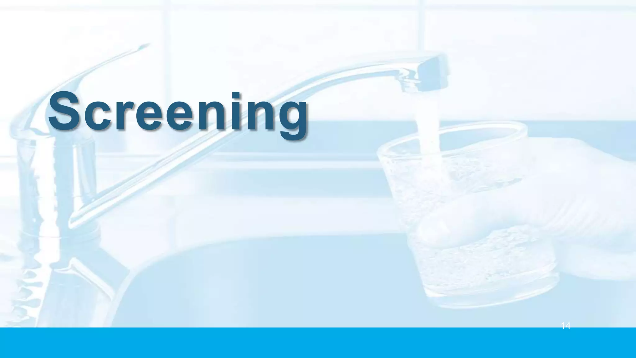 drinking water treatment process | PPT