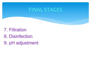 Water Treatment and Waste Water Treatment | PPT