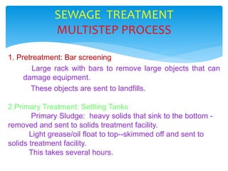 Water Treatment and Waste Water Treatment | PPT