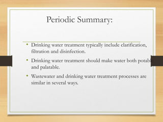 Water treatment | PPT