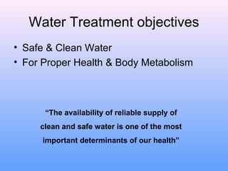 Water treatment 2013 14 (2) | PPT