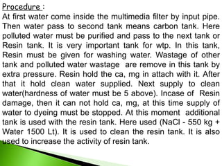 Water treatment and Analysis | PPTX