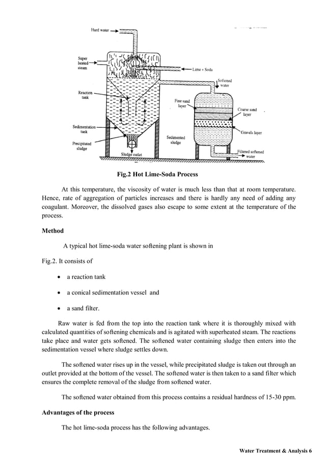 water treatment and analysis.pdf | Chemistry | Science