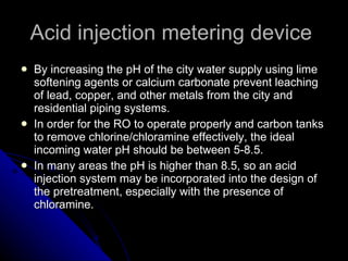 Water treatment and quality control of dialysate. | PPT