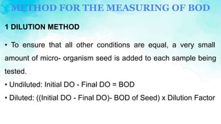 WATER TREATMENT BOD, COD, DISSOLVED GASES ppt.pdf