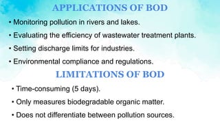 WATER TREATMENT BOD, COD, DISSOLVED GASES ppt.pdf