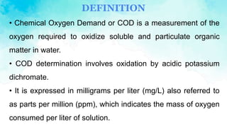 WATER TREATMENT BOD, COD, DISSOLVED GASES ppt.pdf