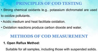 WATER TREATMENT BOD, COD, DISSOLVED GASES ppt.pdf