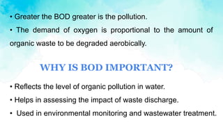 WATER TREATMENT BOD, COD, DISSOLVED GASES ppt.pdf