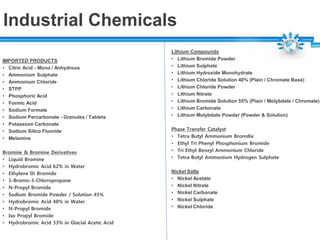 WATER TREATMENT INDUSTRIAL CHEMICALS PAT IMPEX LARGEST MANUFACTURER IN ...