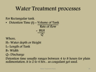 Water Treatment Plant | PPTX