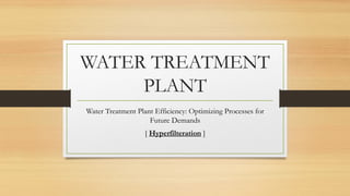 Water Treatment Plant | Condensate Polishing Units (CPU ...