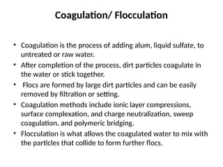 Water Treatment Plant - Steps and Types.pptx