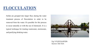 WATER TREATMENT PLANT final ppt for water treatment | PPTX