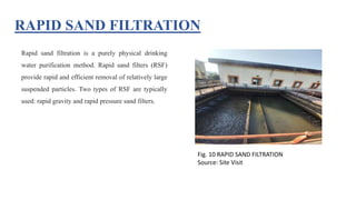 WATER TREATMENT PLANT final ppt for water treatment | PPTX
