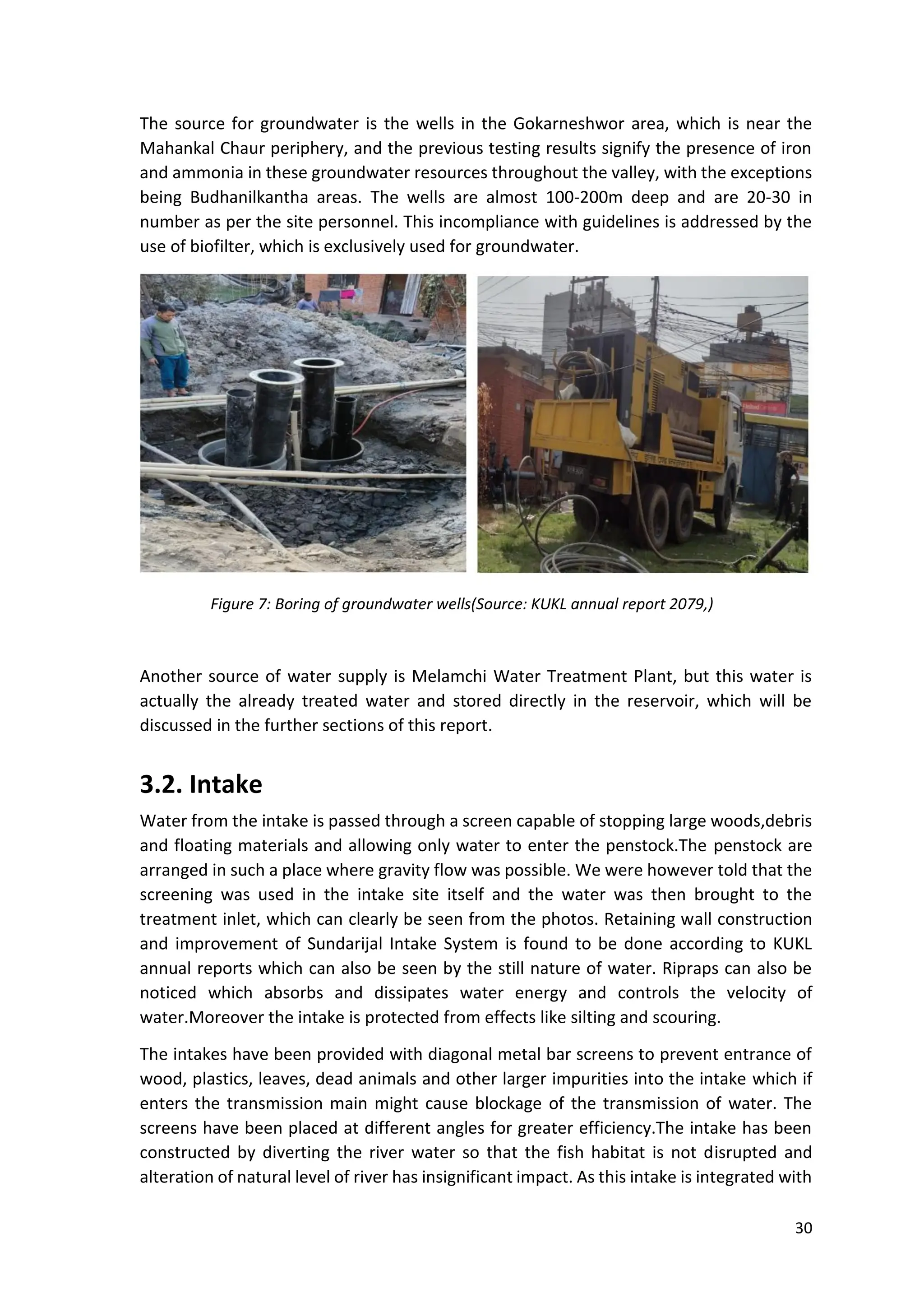 A Field Visit Report to Water Treatment Plant, KUKL Mahankal | PDF