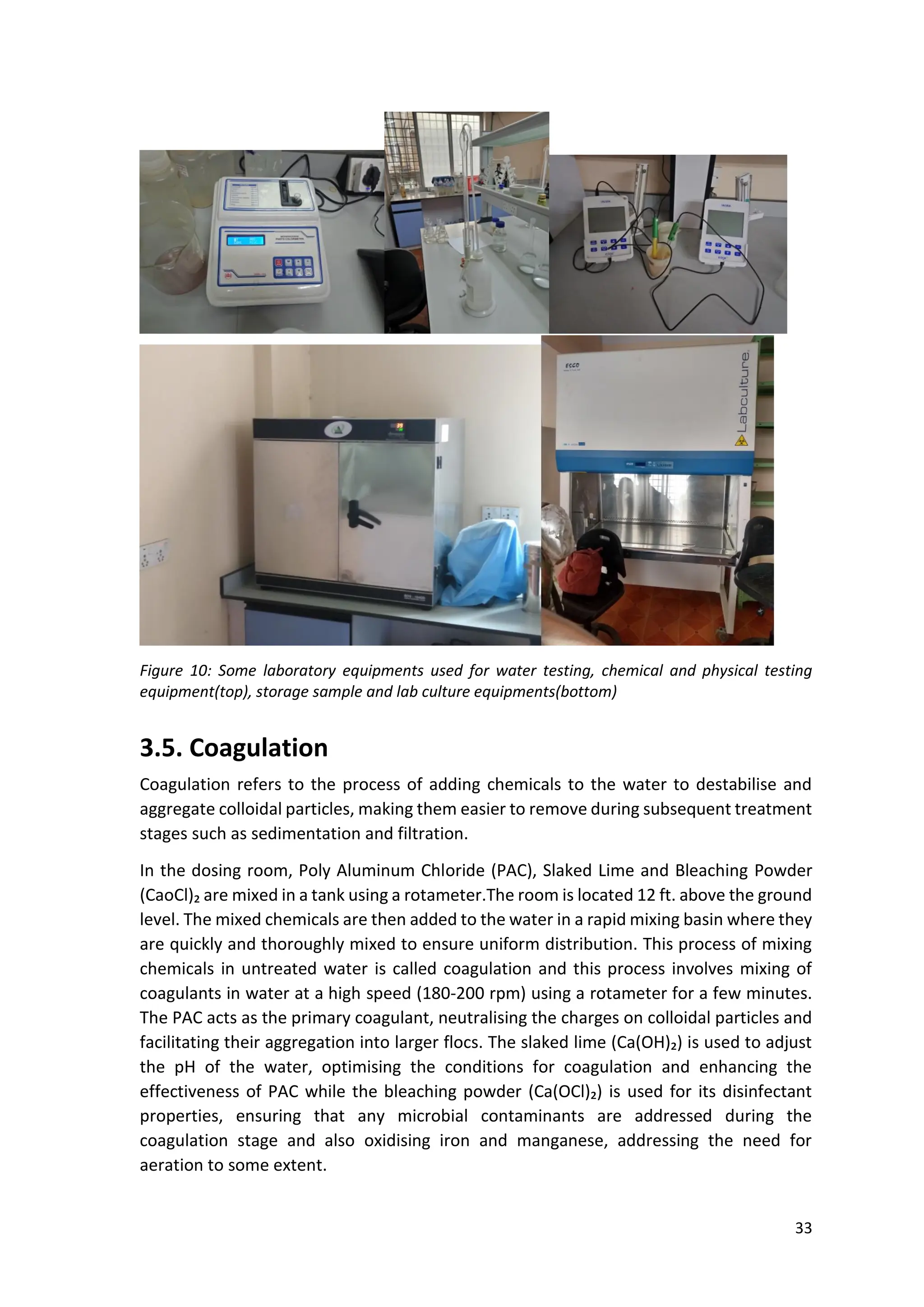 A Field Visit Report to Water Treatment Plant, KUKL Mahankal | PDF
